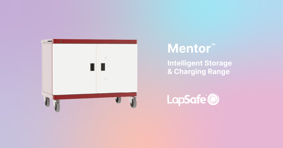 Mentor™ – High-Security Charging Trolley with SmartLine™ | LapSafe®