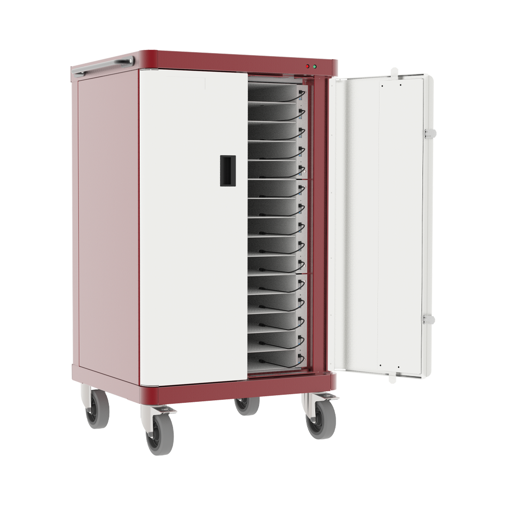 Mobile Device Management Solutions: Charging trolleys and Smart Lockers